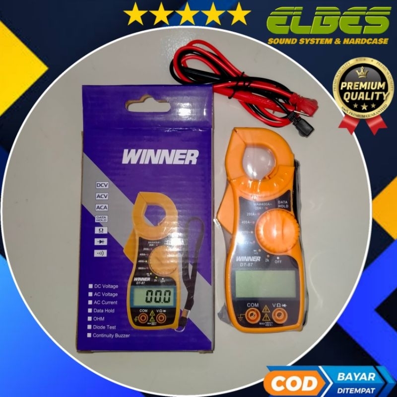 Jual TANG AMPER MULTITESTER DIGITAL MULTIMETER AVOMETER MULTI TESTER ...