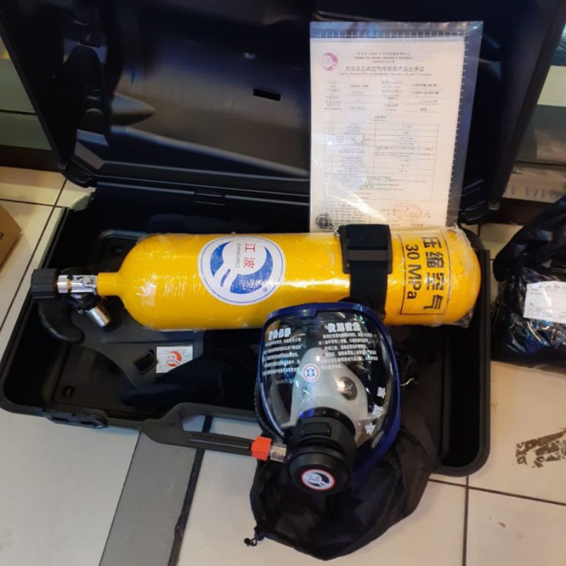 Jual SCBA - Breathing Apparatus Jiangbo Steel Cylinder | Shopee Indonesia