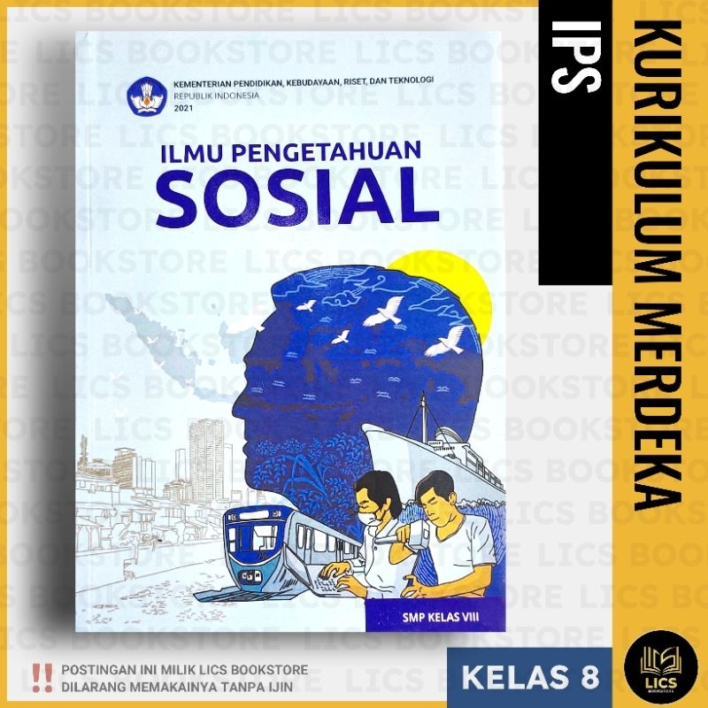 Jual Buku IPS Ilmu Pengetahuan Sosial Siswa Kelas 8 SMP / MTS Kurikulum Merdeka KURMER | Shopee ...