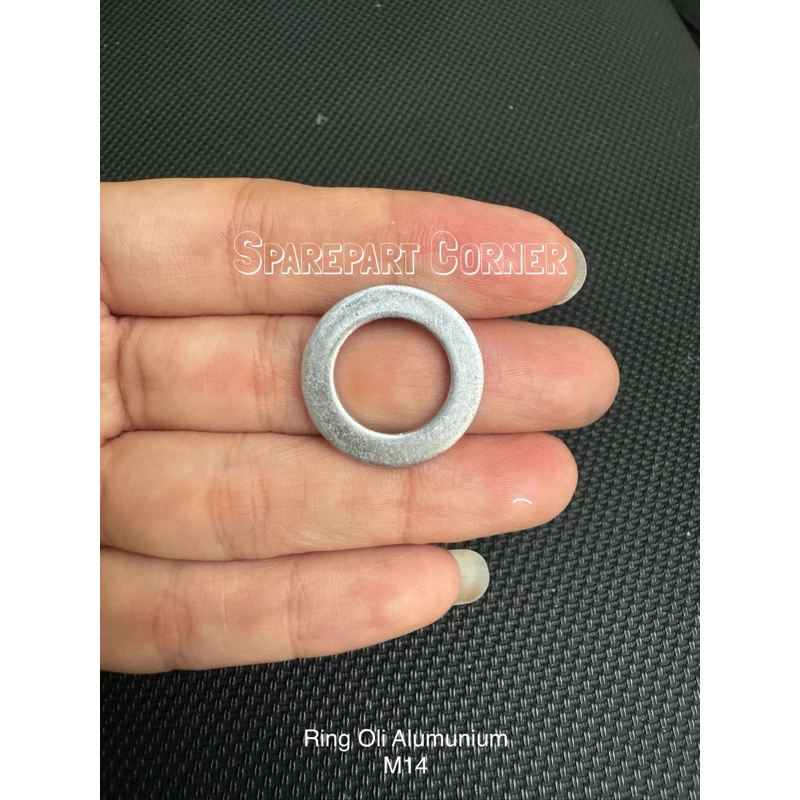 Jual RING OLI MOTOR / SEPEDA MOTOR ALUMUNIUM M14 / BAUT 19 / RING ...
