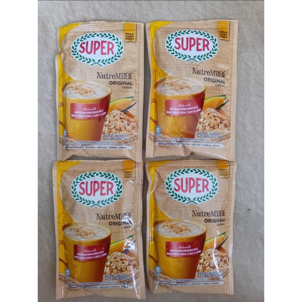 Jual SUPER NutreMill Original Cereal Super Instant Cereal/ Nutritious ...