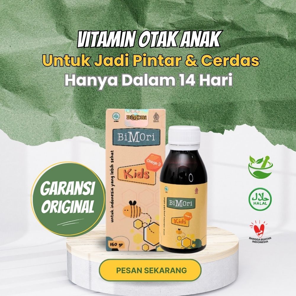 Jual Bimori Kids Vitamin Otak Untuk Anak 1 Tahun Pintar Dan Cerdas ...