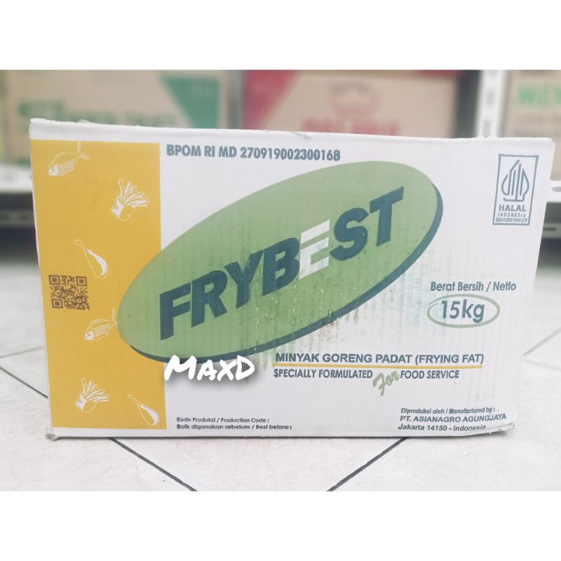 Jual Frybest Frying Shortening Minyak Padat Repack 1 kg | Shopee Indonesia