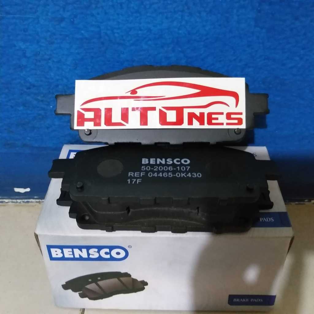 Jual Kampas rem depan Brake pad Innova Reborn 2016 - 2021 / Hilux revo ...