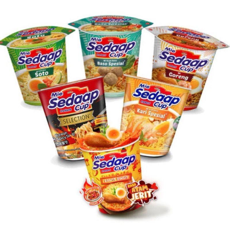 Jual Mie Sedaap Cup Selection | Shopee Indonesia