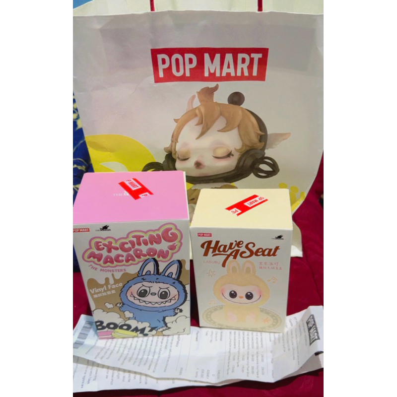 Jual Labubu Macaron original popmart | Shopee Indonesia