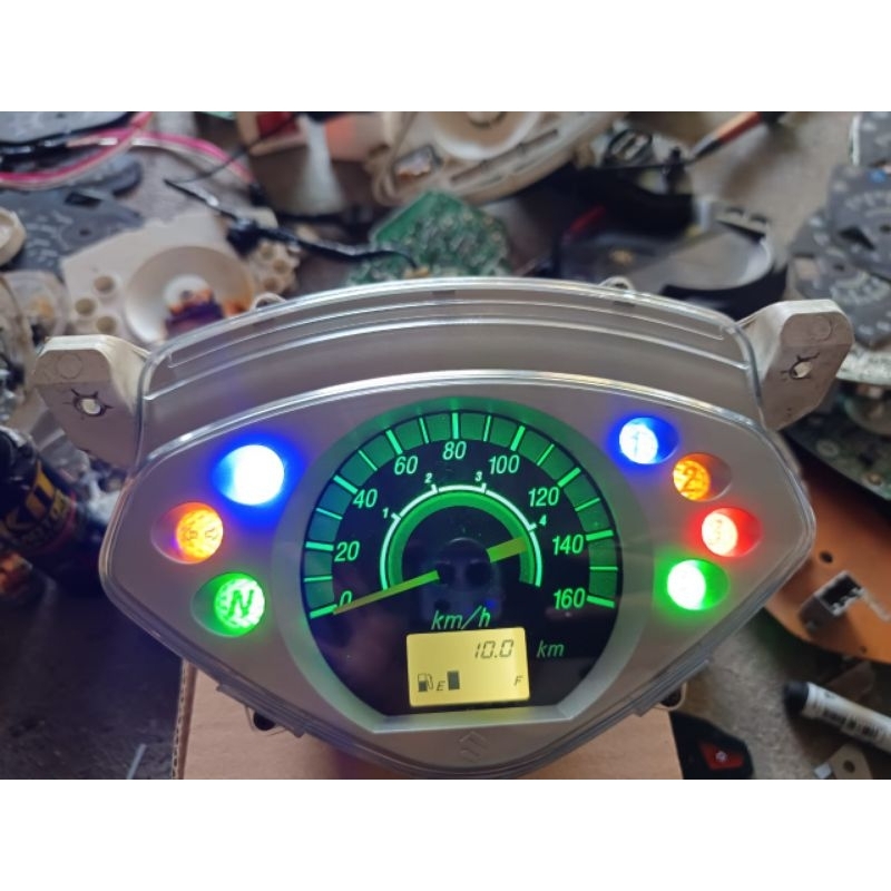 Jual odometer CUSTOM SHOGUN 125 speedometer Gauge motor | Shopee Indonesia