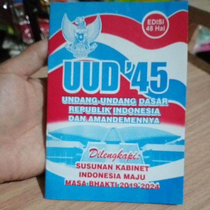 Jual BUKU UUD 1945 - buku undang-undang dasar negara republik Indonesia ...