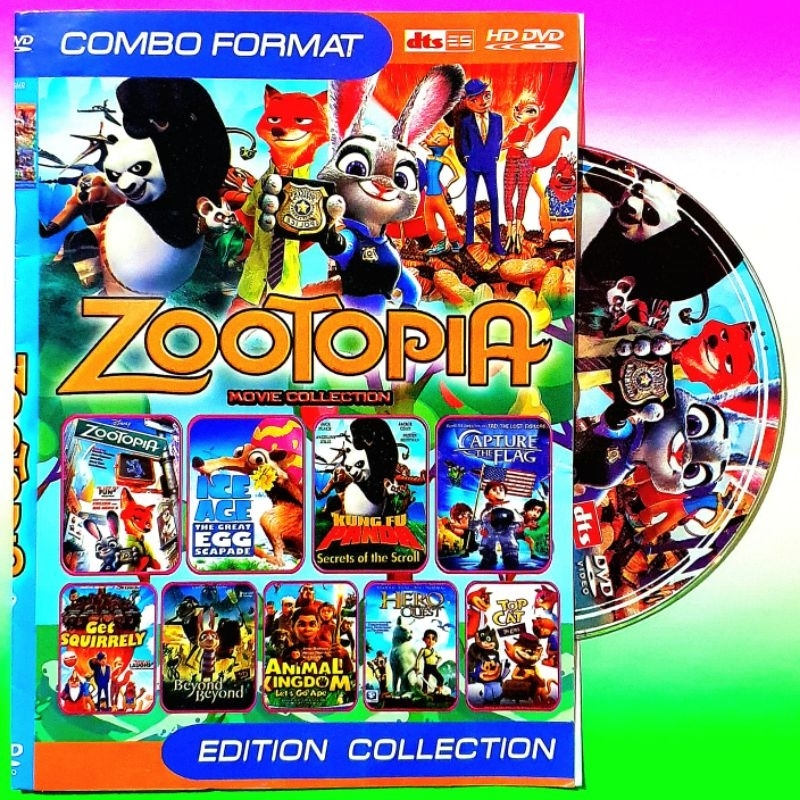 Jual KASET DVD ANAK2 CARTOON DISNEY ZOOTOPIA | Shopee Indonesia