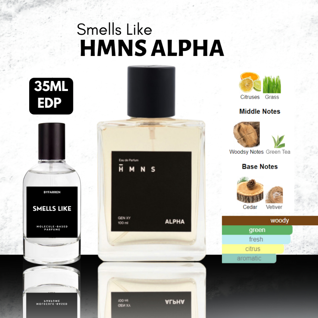Jual HMNS ALPHA Inspired Parfume | SMELLS LIKE ByFarren Parfum Pria ...