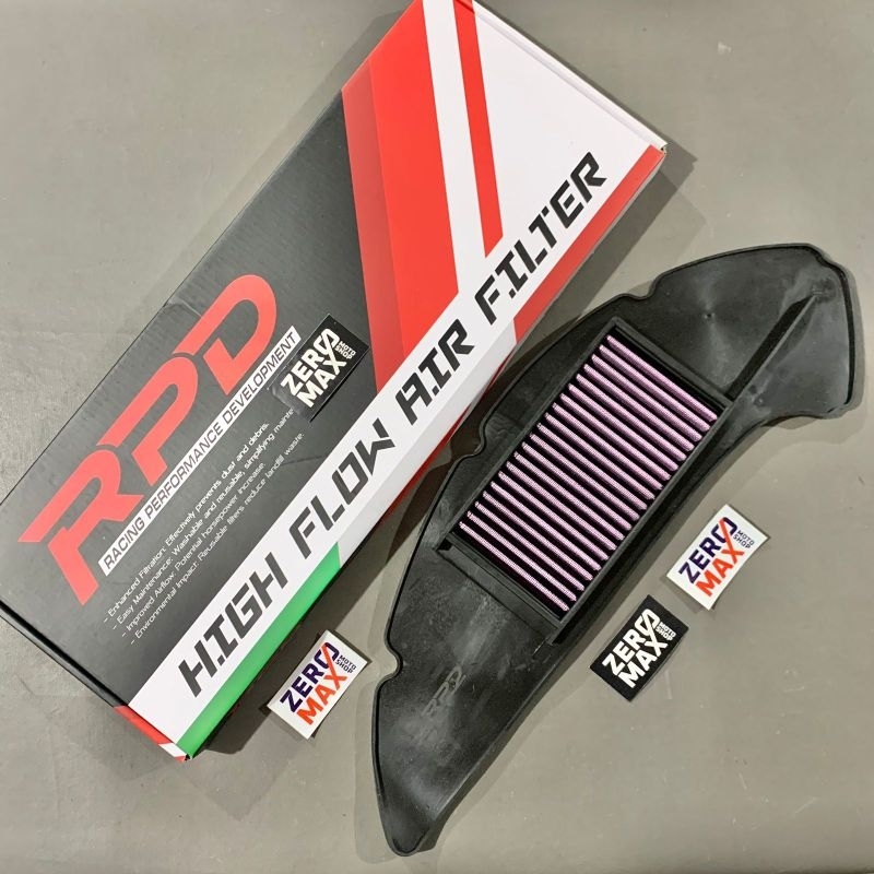 Jual High Flow Air Filter Udara RPD All New NMAX Turbo Tech Max Neo S ...