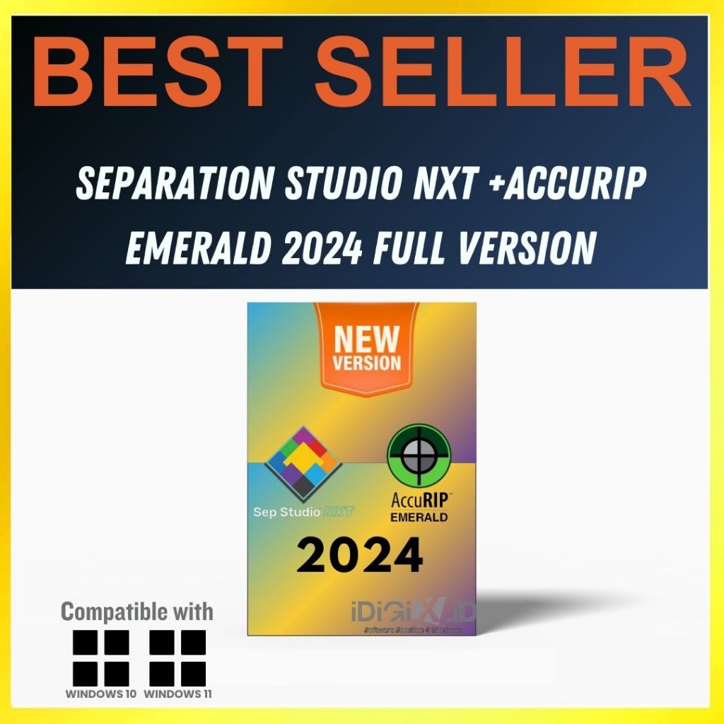 Jual Separation Studio NXT 2024+AccuRIP Emerald 2024 software pemisahan ...