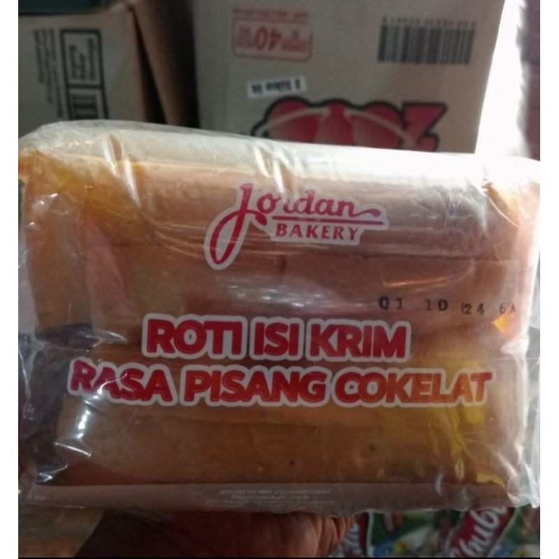 Jual TERMURAH!! ROTI JORDAN BAKERY ISI KRIM PISANG & COKLAT (1 pack isi 5 Bks) | Shopee Indonesia