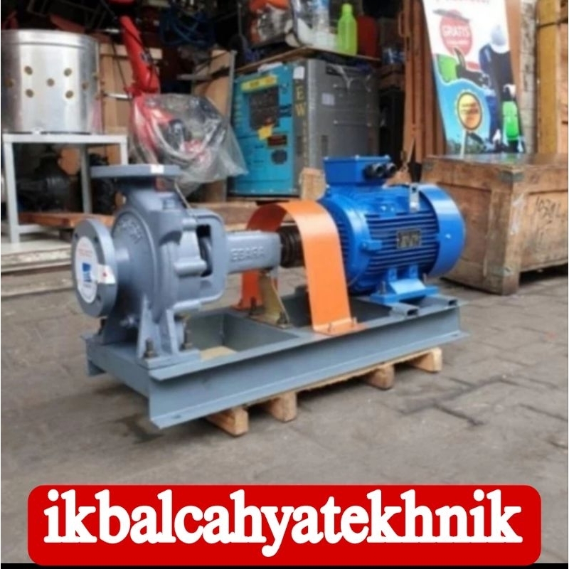 Jual Pompa Ebara 50x40fsha Motor 1hp 0,75kw 3phase 380v 50Hz Centrifugal | Shopee Indonesia