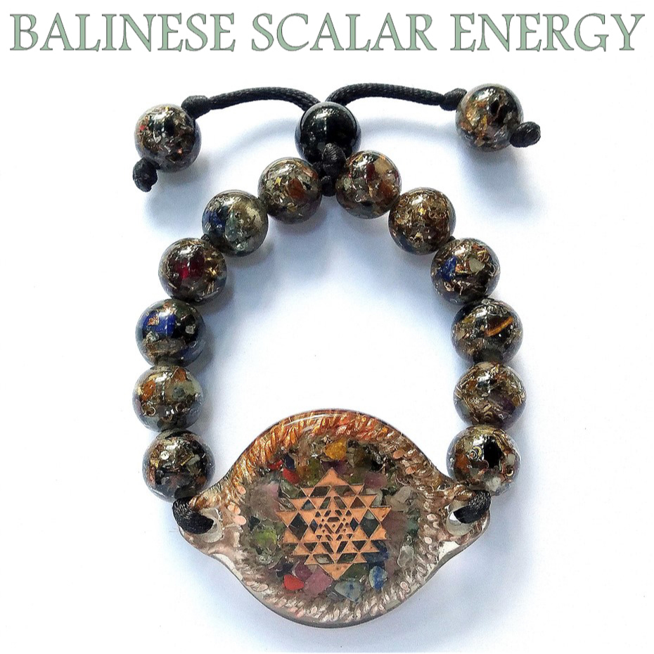 Jual GELANG BIO G BUSTER 7 CAKRA ORGONITE SCALAR ENERGY WITH SRI YANTRA ...