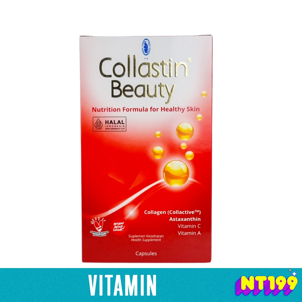Jual Collastin Beauty Collagen Vitamin Kesehatan Kulit 1 Box Isi 60 ...