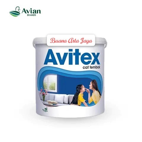 Jual Cat Tembok Avitex Interior Ready Mix - 5 Kg | Shopee Indonesia