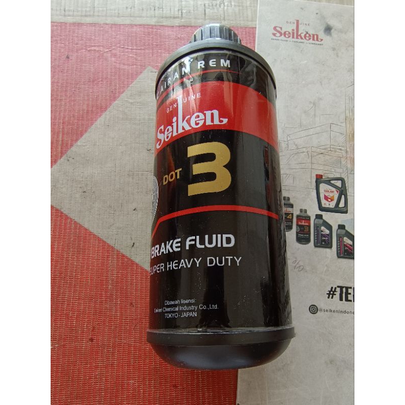 Jual minyak rem oli rem seiken 1 liter putih | Shopee Indonesia
