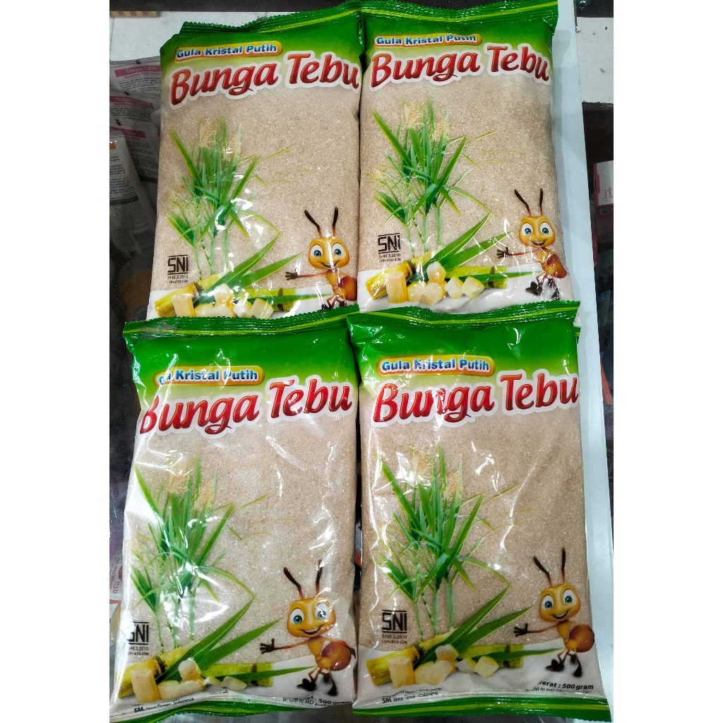 Jual Gula Pasir Gula Bunga Tebu 500gr | Shopee Indonesia