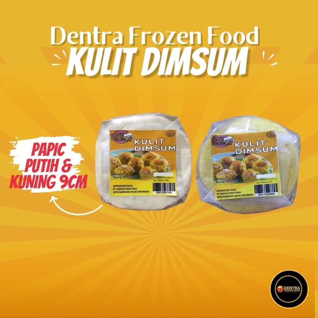 Jual PAPIC KULIT DIMSUM PUTIH DAN KUNING 9CM | Shopee Indonesia