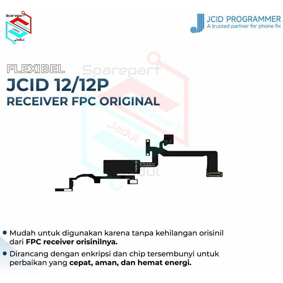 Jual FLEXIBEL JCID 12/12P RECEIVER FPC ORIGINAL | Shopee Indonesia