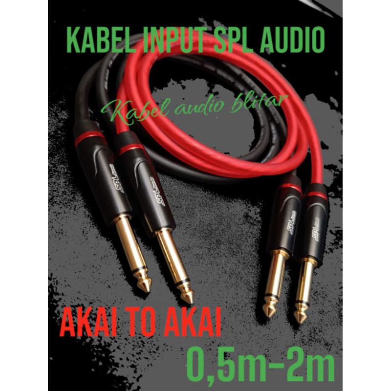 Jual kabel input SPL audio .jek.Akai to Akai.. harga per PCS / per BIJI ...
