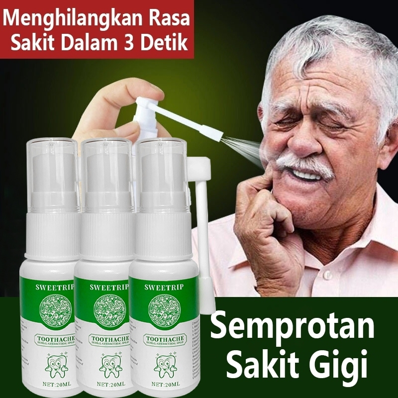Jual Sweetrip Obat Sakit Gigi Obat Sakit Gigi Semprot Pereda Nyeri ...