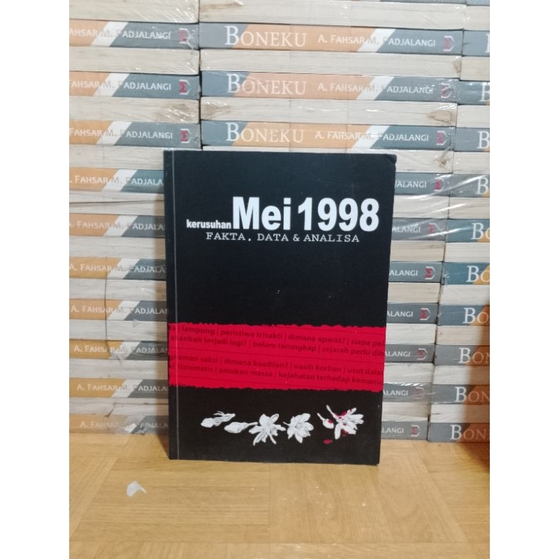 Jual BUKU ORIGINAL - KERUSUHAN MEI 1998 FAKTA DATA & ANALISA | Shopee ...