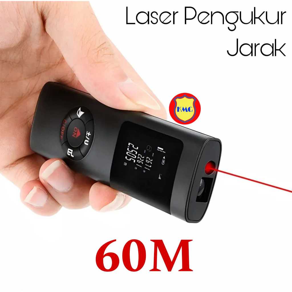 Jual Meteran Laser Digital-Meteran Laser Mini-Laser Pengukur Jarak 60M ...