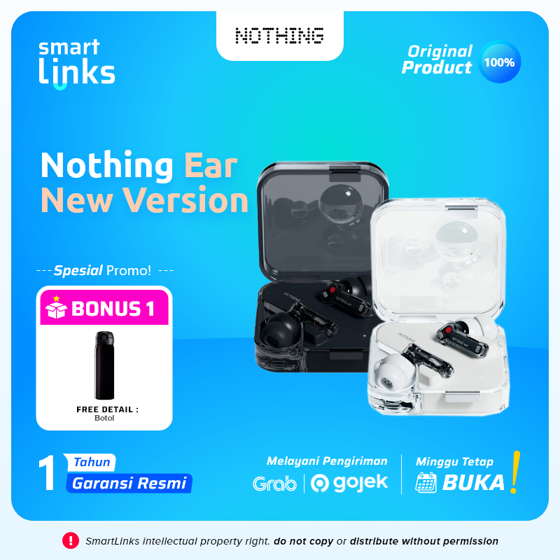 Jual Nothing Ear TWS (NEW VERSION 2024) - Garansi Resmi | Shopee Indonesia