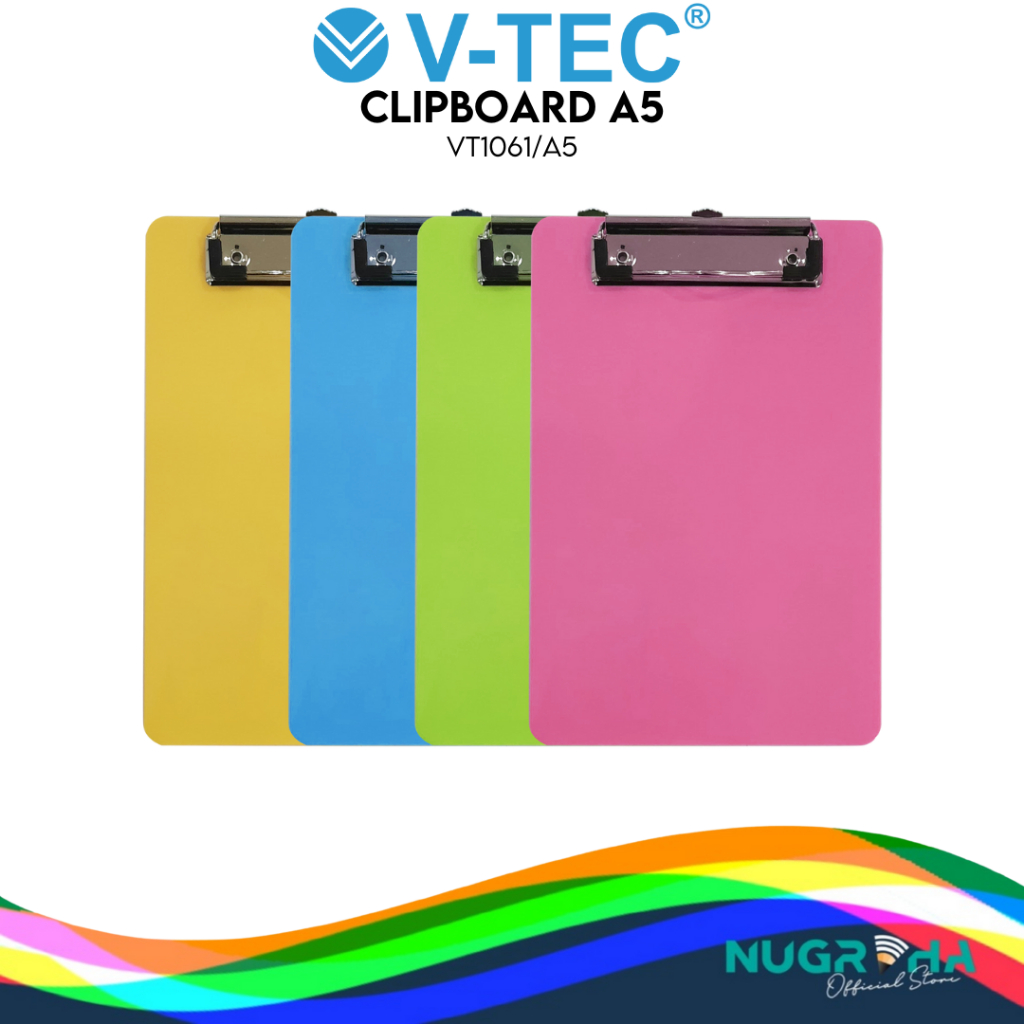Jual V-Tec VT 1061 Clipboard A5 / Clipboard Mini / Papan Jalan A5 ...