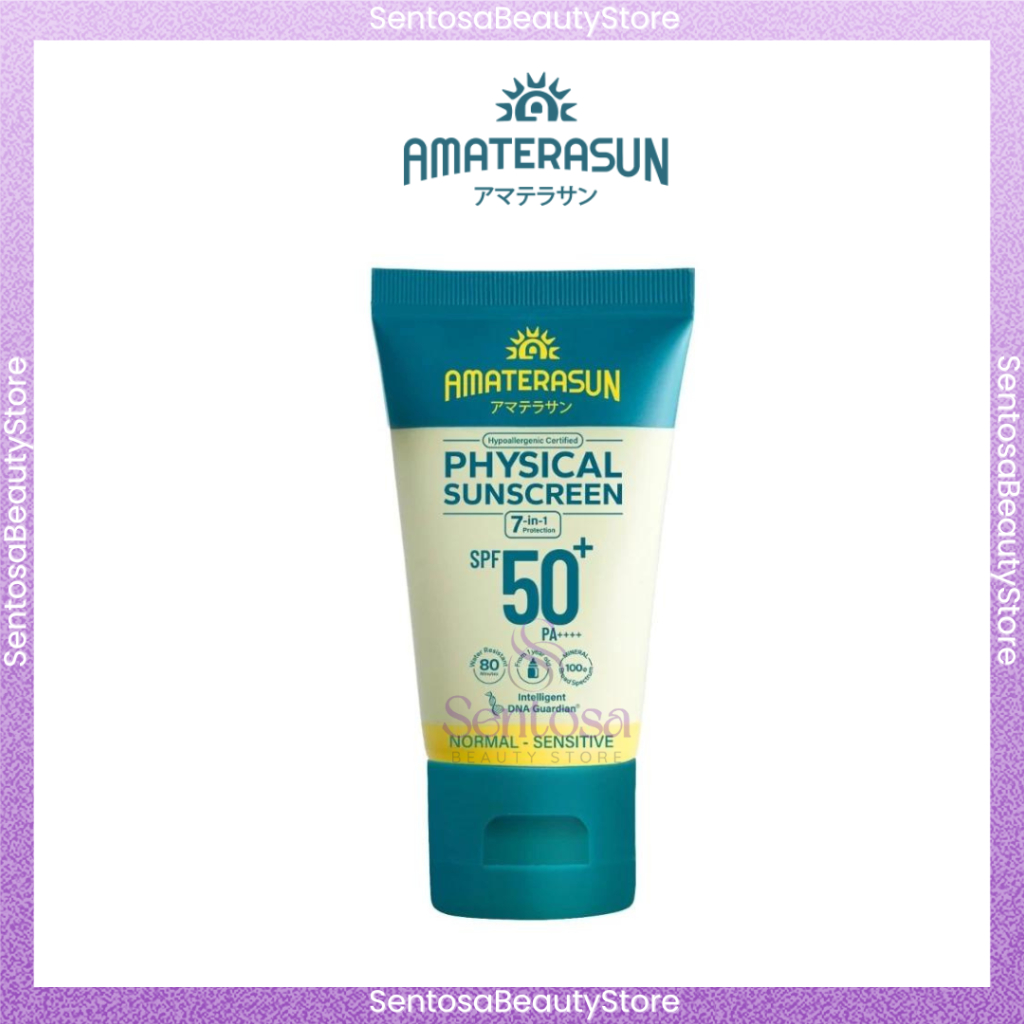 Jual AMATERASUN Physical Sunscreen SPF 50+ PA++++ | Shopee Indonesia