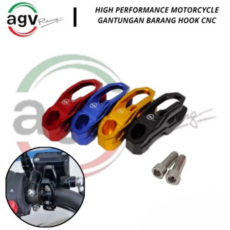 Jual Gantungan barang pcx adv agv Hook Holder Hanger CNC Gantungan ...
