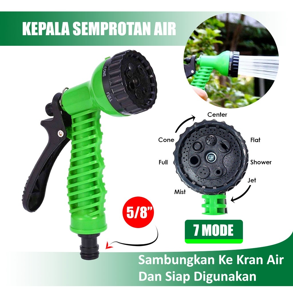 Jual TERLARIS!!!!Kepala Selang Semprotan Air Semprotan Cuci Mobil Motor ...
