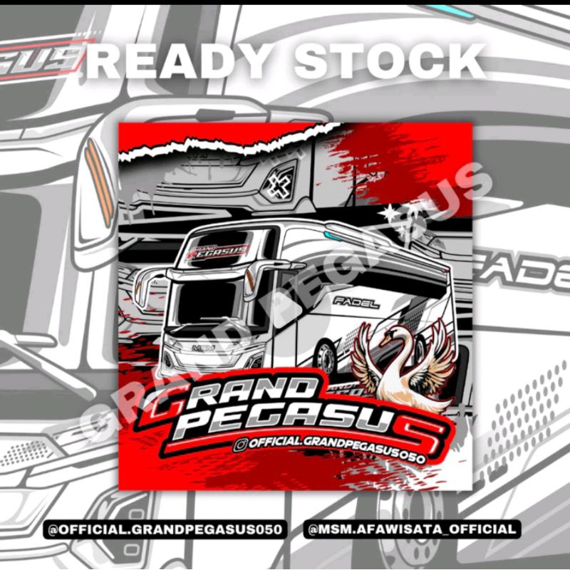 Jual stiker bus msm grand Pegasus ori/asli | Shopee Indonesia