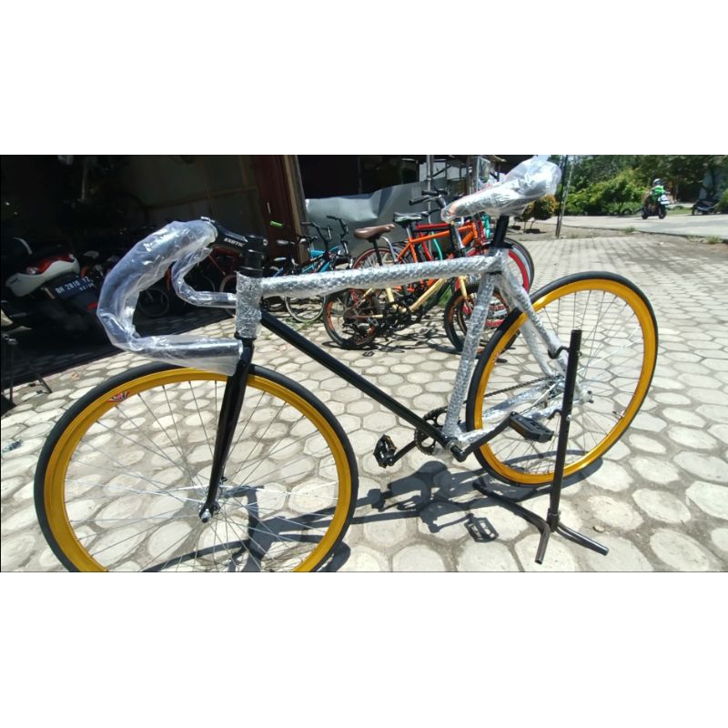 Jual sepeda fixi baru rakitan | Shopee Indonesia
