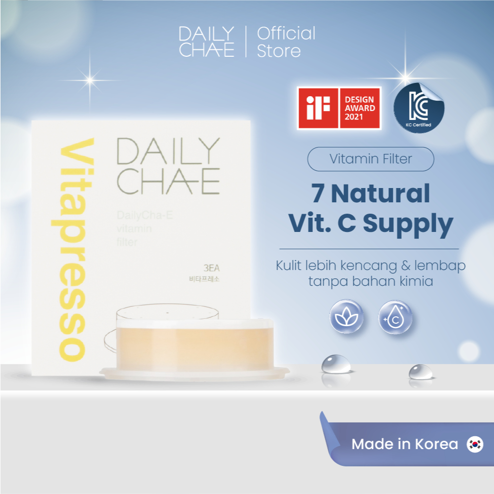 Jual Daily Cha-E Vitamin Filter Vitapresso - Penyaring Air & Aromaterapi | Shopee Indonesia
