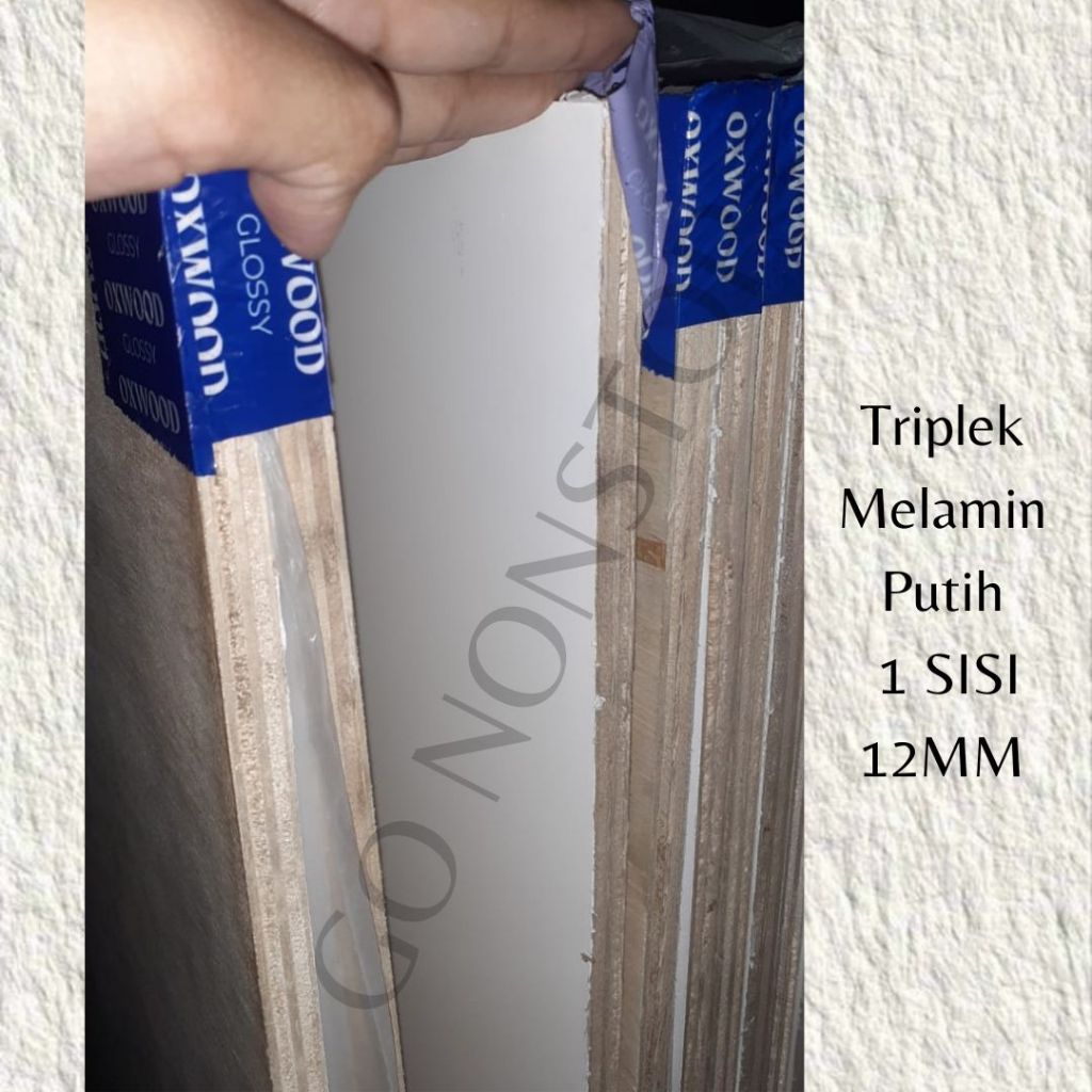 Jual Triplek Melamin 12mm Oxwood Glossy | Shopee Indonesia