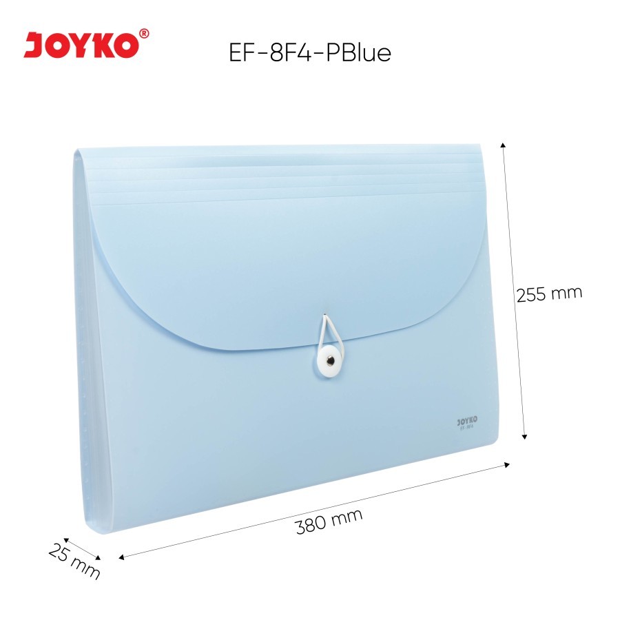 Jual Expanding File Map Harmonika Joyko EF-8F4 Pastel Color 7 Pocket ...