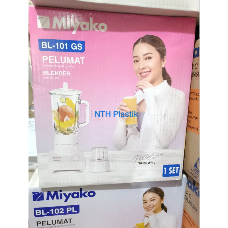 Jual BLENDER MIYAKO BL-101 GS KACA/GELAS | Shopee Indonesia