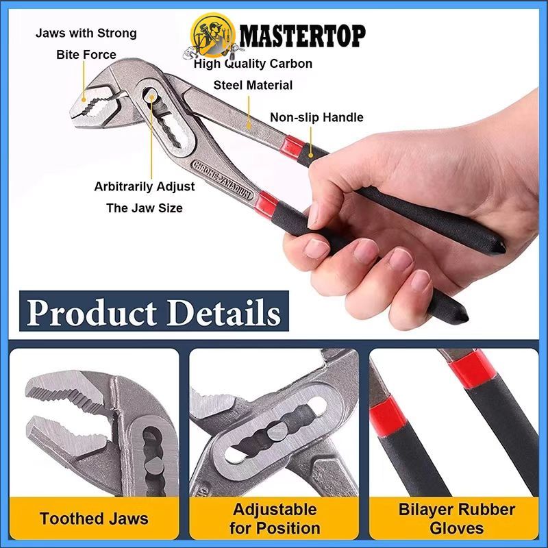 Jual Tang Burung / Tang Pipa Air Tang Kunci Pas Jepit Pipa Ledeng Air ...