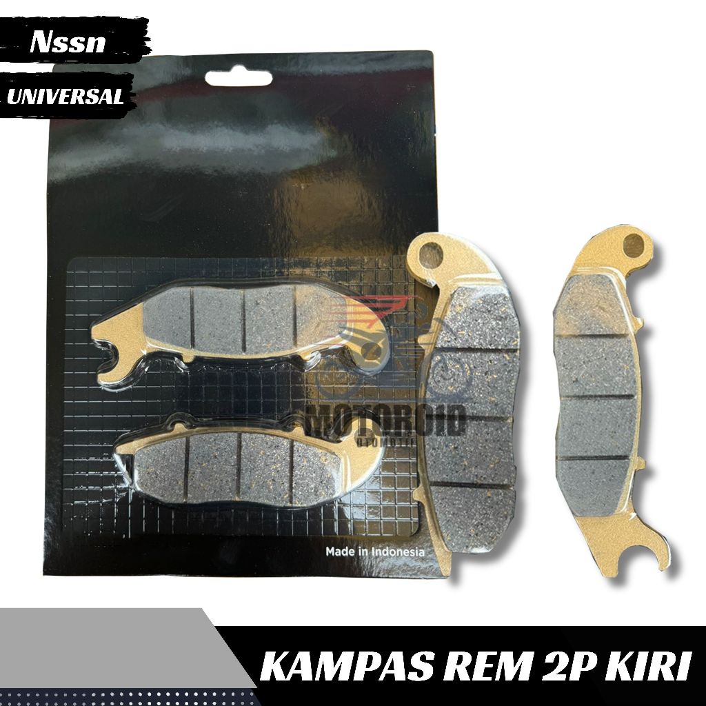 Jual Kampas Rem Kaliper Samurai 2P Piston Kanan atau Kiri Universal Motor | Shopee Indonesia