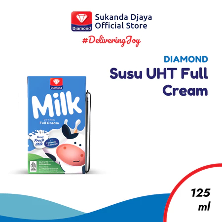 Jual DIAMOND UHT Full Cream MILK 125 ml | Shopee Indonesia