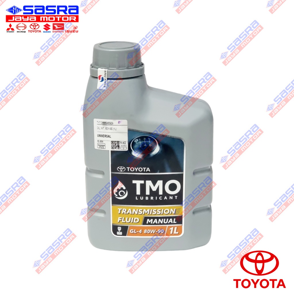 Jual Oli Transmisi Manual 80W-90 ORI TMO 1 Liter TOYOTA MOTOR OIL ...