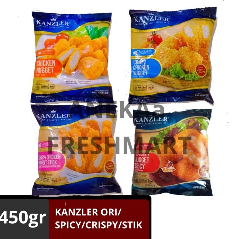 Jual KANZLER CRISPY CHICKEN NUGGET/NUGGET ORIGINAL/NUGGET STIK/NUGGET ...
