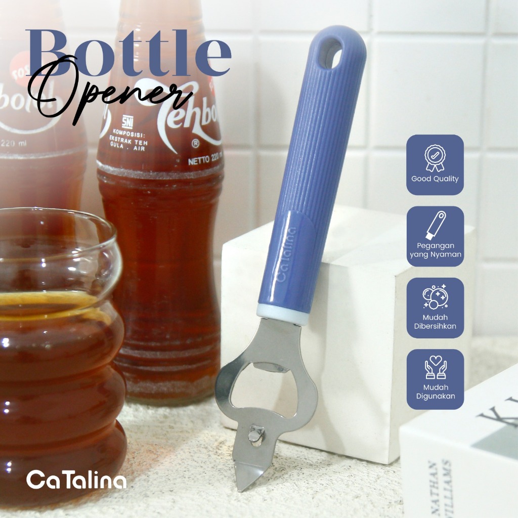Jual CaTalina Pembuka Botol Bottle Opener Stainless Pembuka Botol Win ...