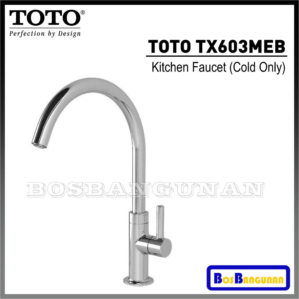 Jual Keran Dapur TOTO TX603MEB (Cold Only) / Kran Sink TOTO TX 603 MEB / Keran TOTO / Kran Dapur ...