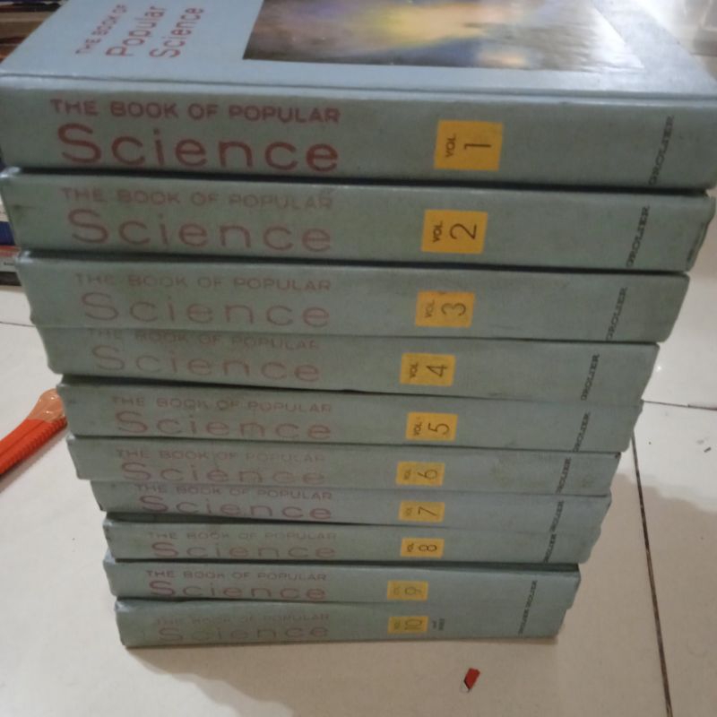 Jual science popular books 1-10 lengkap hard caver | Shopee Indonesia