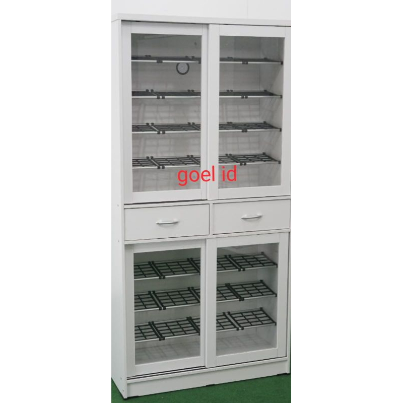 Jual RAK SEPATU sliding JUMBO BESAR / RAK SEPATU KACA JUMBO SLIDING ...