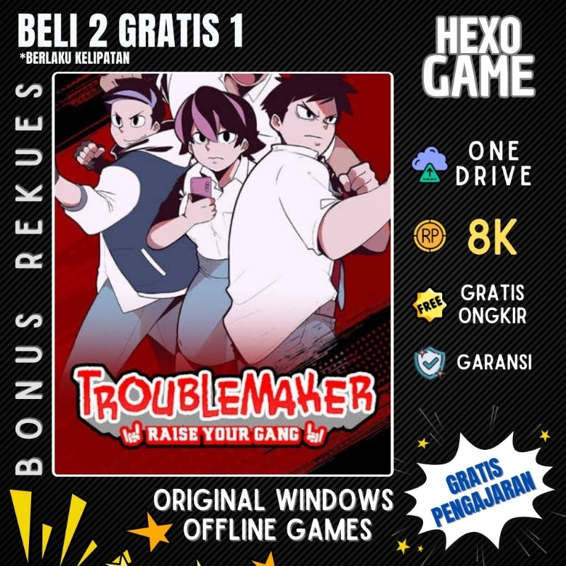 Jual TROUBLEMAKER - GAME PC - GAME LAPTOP - LINK DOWNLOAD | Shopee Indonesia